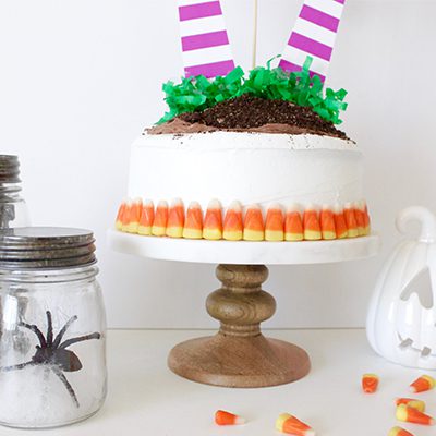 Halloween Witch Cake | Rebecca Propes Design & DIY